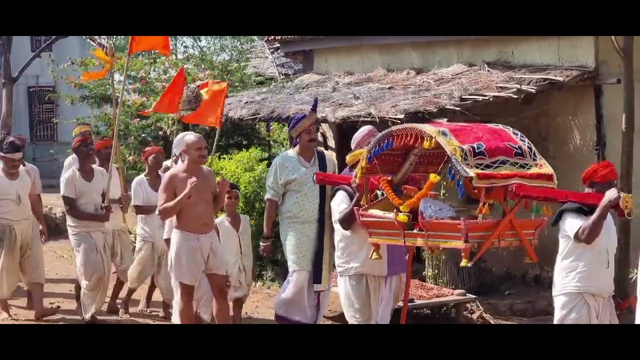 sant gajanan shegaviche palkhi #making #bts - YouTube