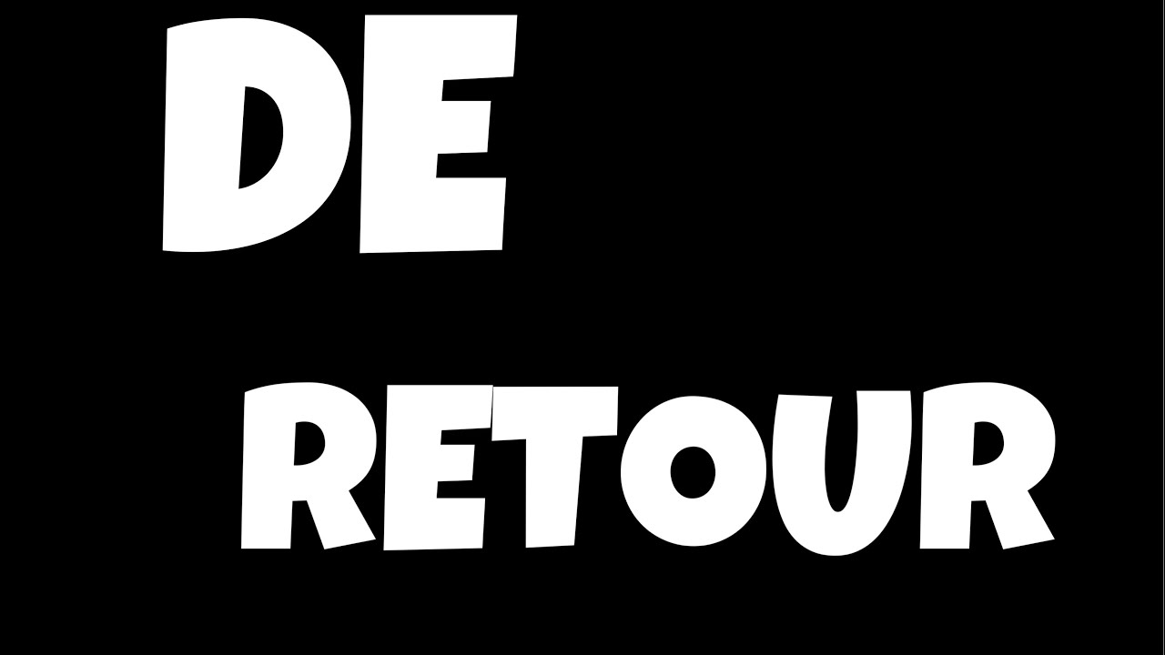 de retour enfin... - YouTube