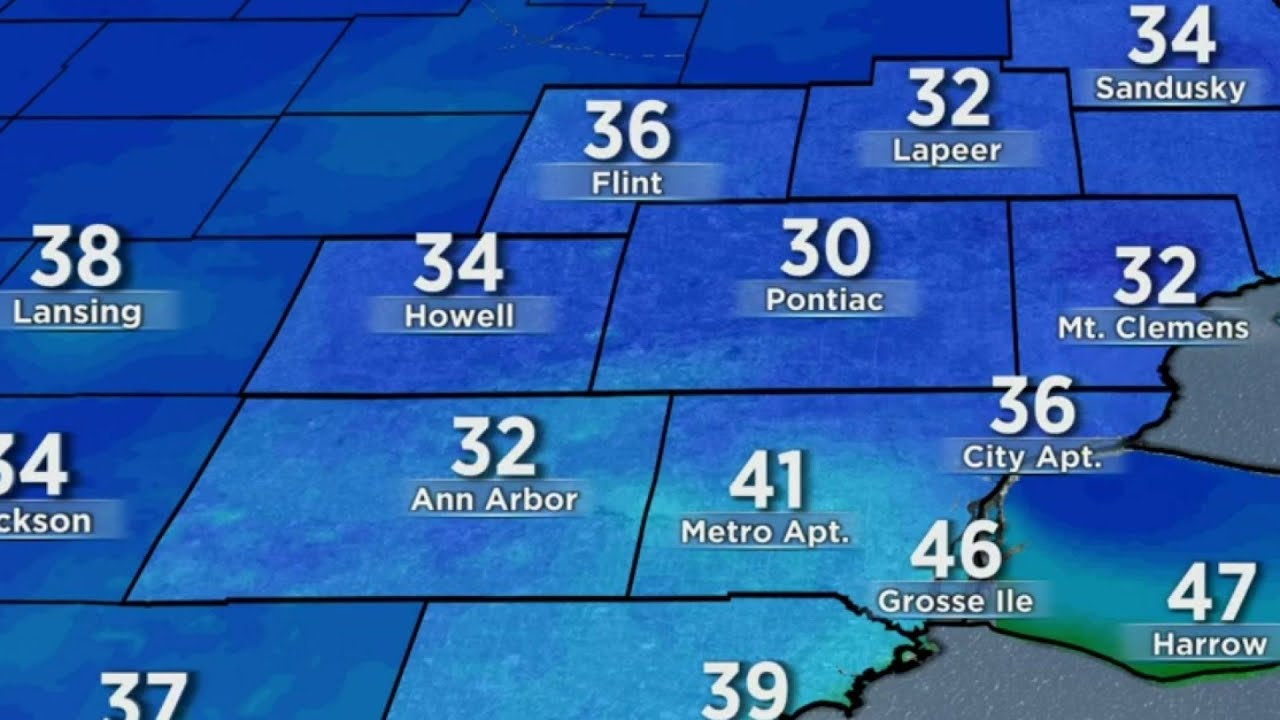 Metro Detroit weather forecast Oct. 20, 2022 -- 11 p.m. Update - YouTube