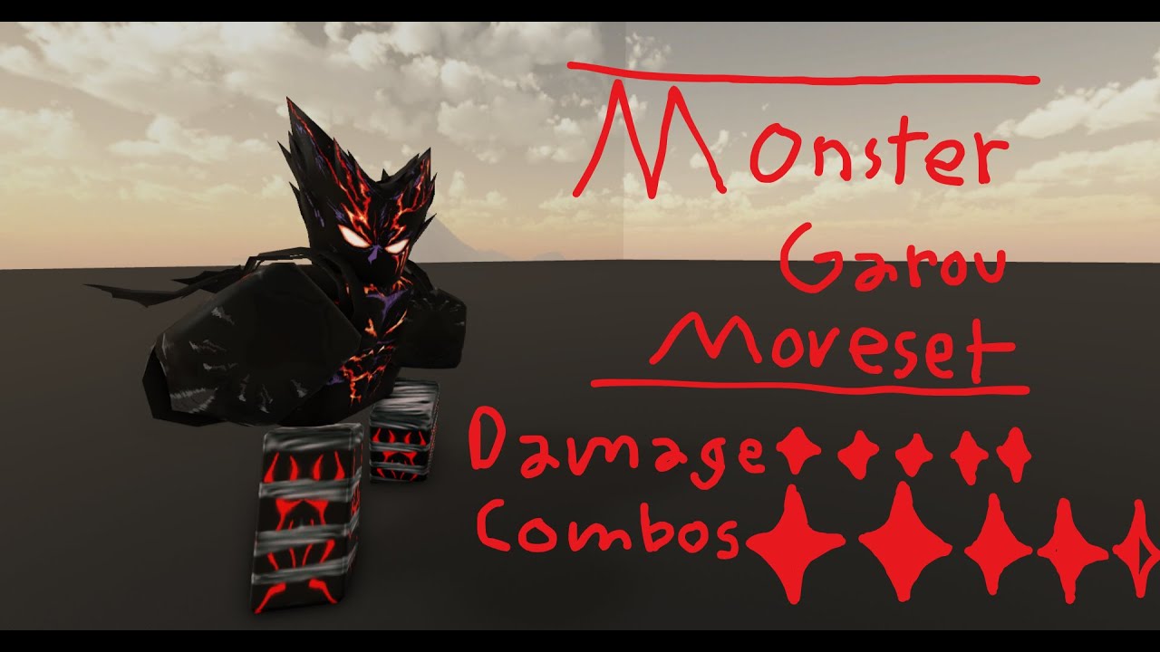 Monster Garou Moveset - YouTube