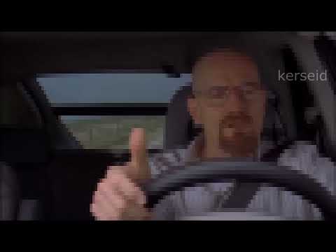 walter white arabada şarkı dinliyor