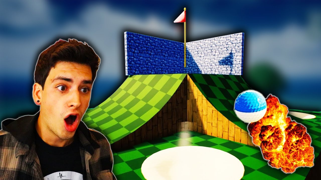 THE *WORST* WAY TO PLAY MINI GOLF! (Super Inefficient Golf) - YouTube