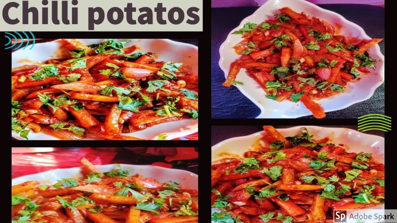 Chilli Potatoes Recipe | Easy To Make Starter/Appetizer Recipe!! - YouTube