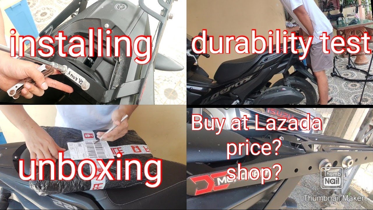 Dc monorock for aerox v2 ( installing, unboxing and durability test ...