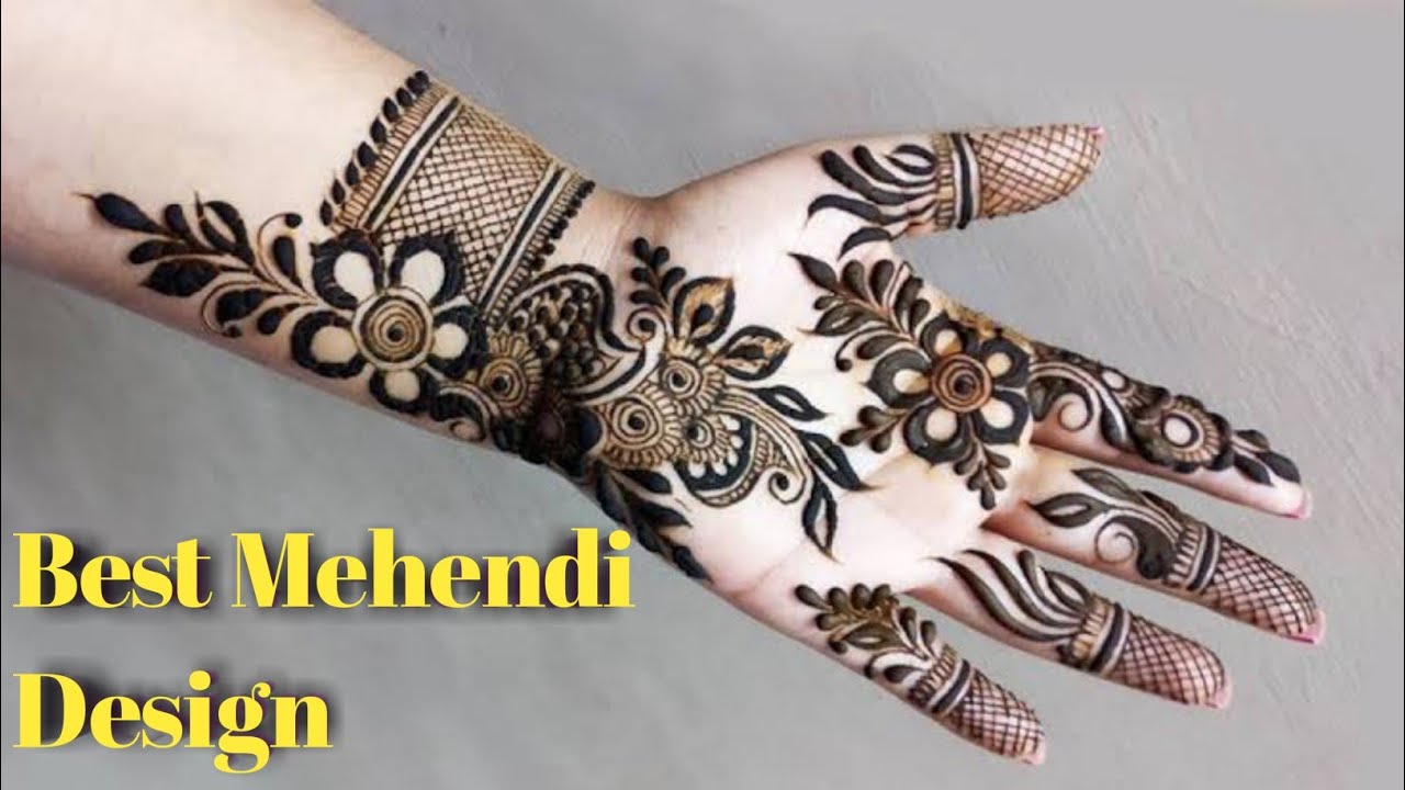Best Mehendi Design - YouTube