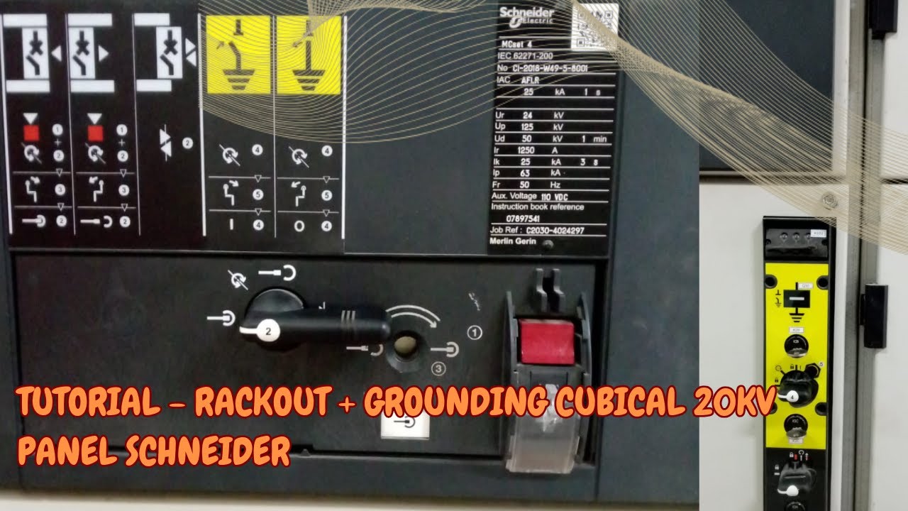 TUTORIAL - RACKOUT + GROUNDING PANEL 20KV SCHNEIDER - YouTube