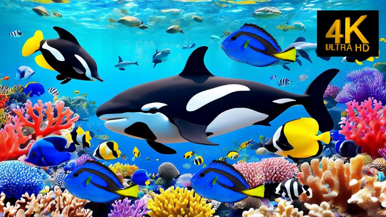 The Best 4K Aquarium - Explore the Stunning World of Sea Jellyfish and ...