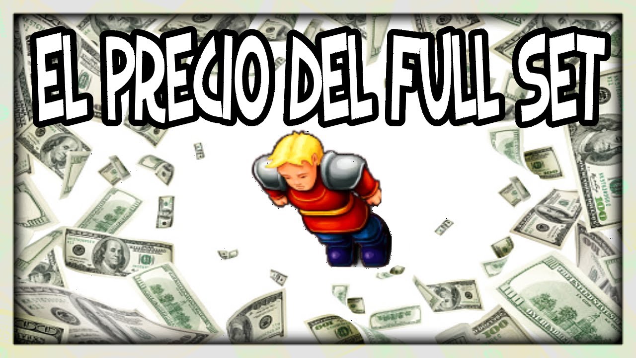 Precios del Full Set (Tibia) 2023 - YouTube