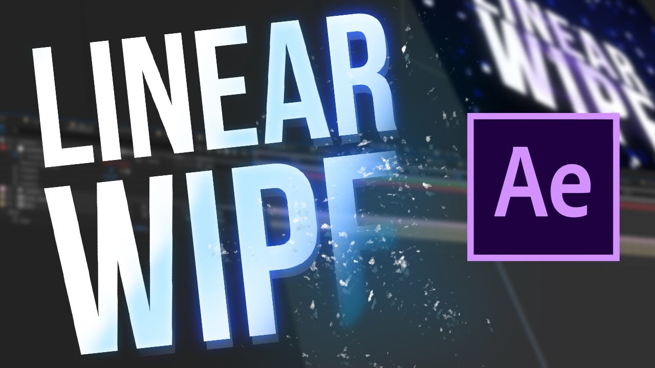 EASY TITLE TRANSITIONS WITH After Effects - YouTube