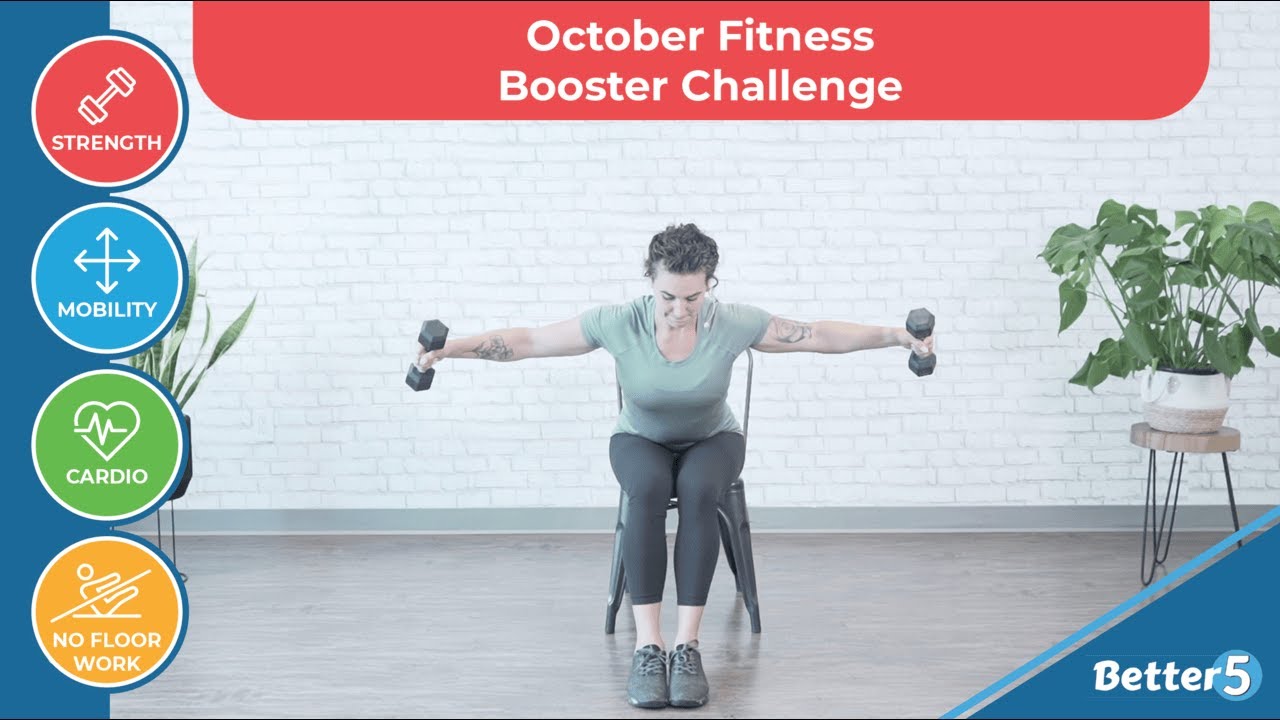 October Fitness Booster Challenge Preview - YouTube