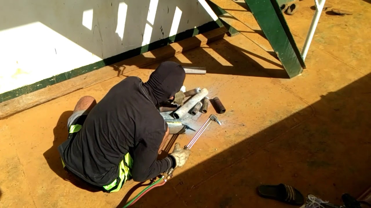 Rope guard use on board the vessels - YouTube