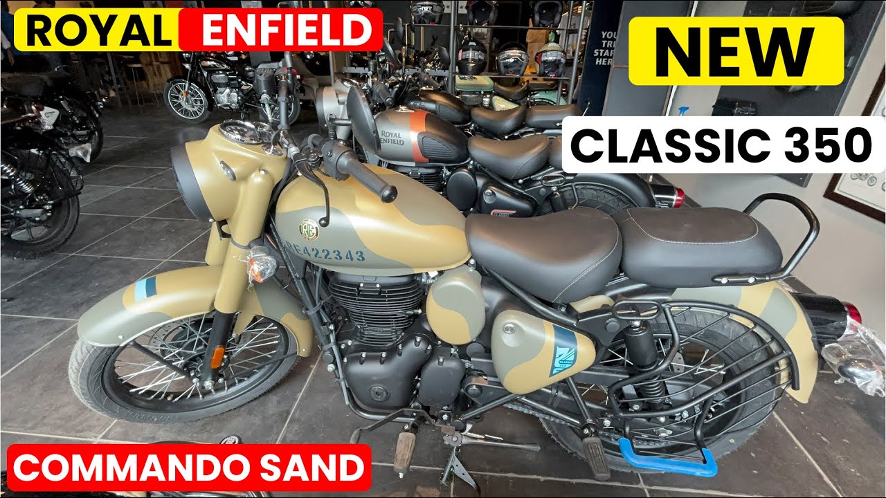 2024 Royal Enfield Classic 350 Commando Sand | Classic 350 Commando ...