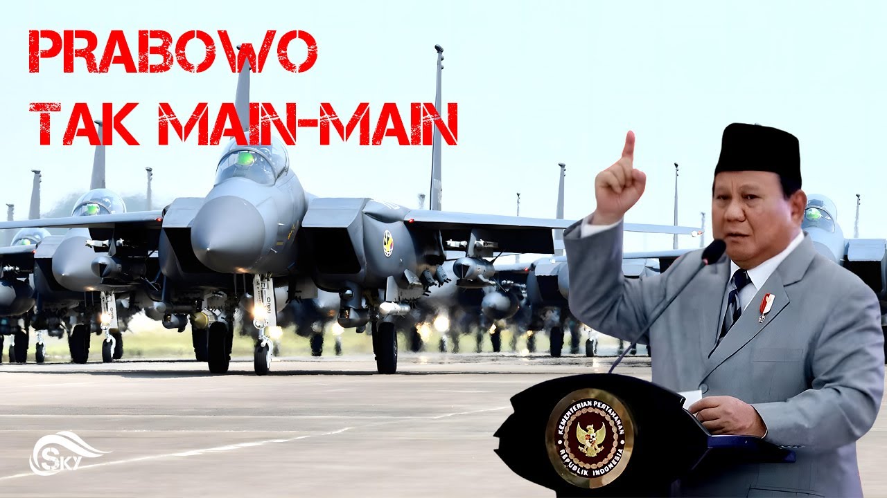 24 Jet Tempur F-15EX yang Dipesan Prabowo - YouTube
