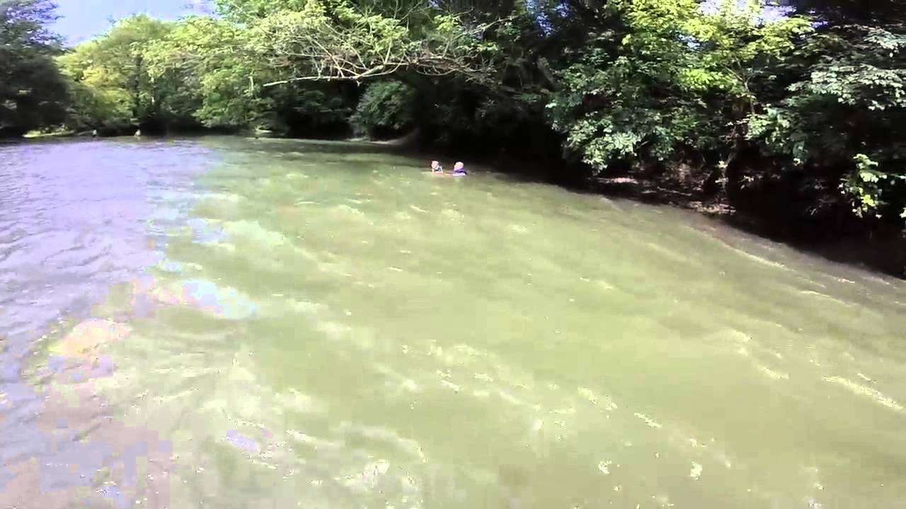 Little Miami River - floating down the rapids - YouTube