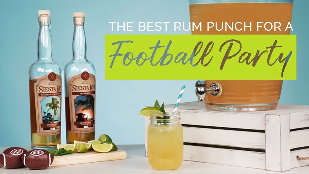 The Best Punch to Serve at a Football Party - YouTube