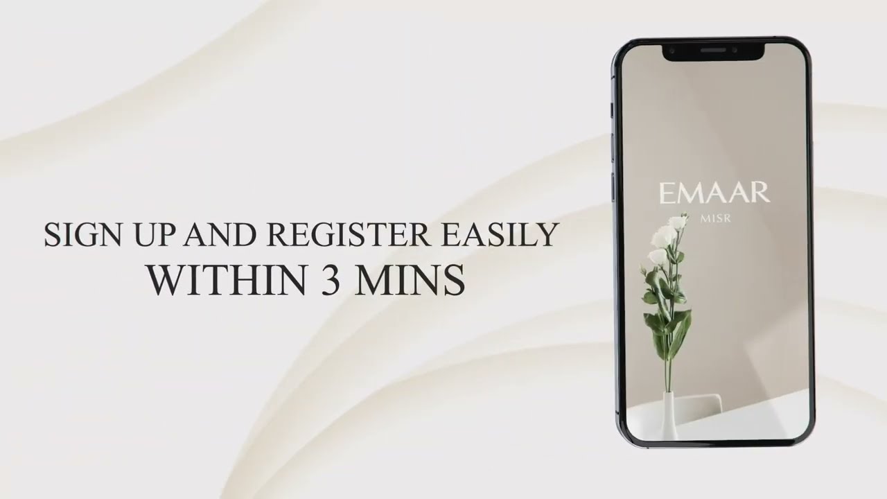 The NEW Emaar Misr App - Registration Process - YouTube