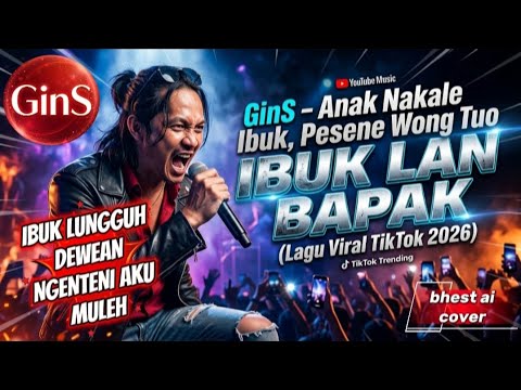GINS - IBUK LAN BAPAK , ANAK NAKALE IBUK , PESENE WONG TUO ( LAGU VIRAL TIKTOK 2026), BHEST Ai COVER