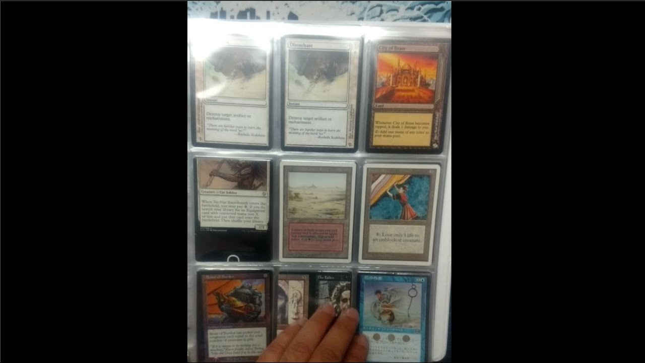 MTG Collection Tour! Misprint Con 1 More Binders Full of Magic ...