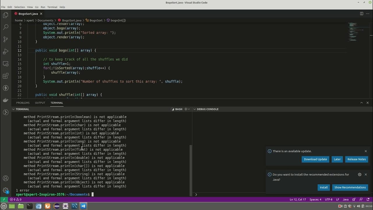 Quantum Bogo Sort - Most inefficient sorting algorithm ever - YouTube