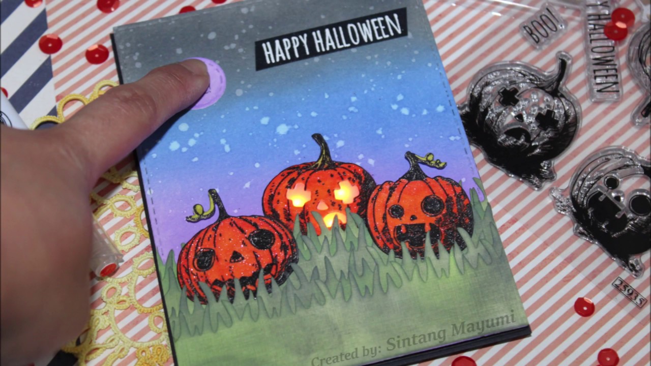 Interactive Halloween Card Using Chibitronics LED Circuit Stickers #7 ...