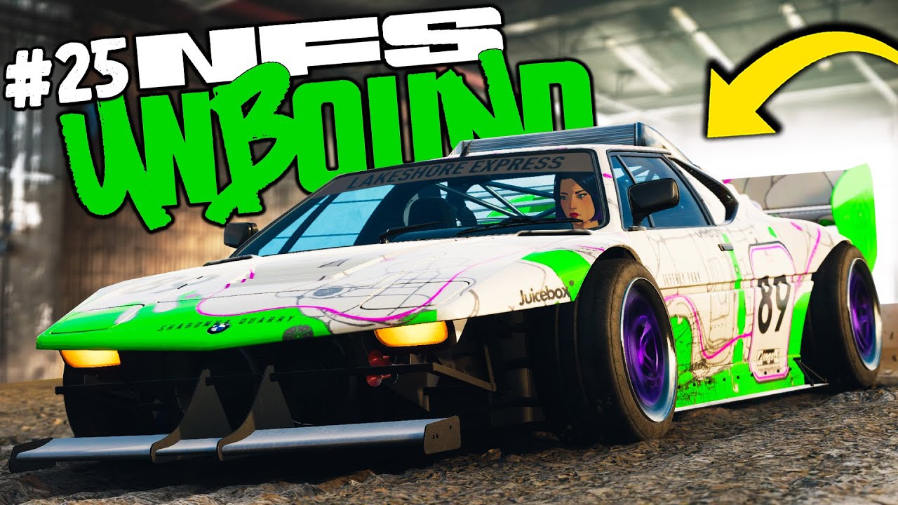 NFS UNBOUND PL #25 ZDOBYŁEM BMW M1 W LEGENDARNYM BODY ZA 100% WYZWAŃ 😍 ...