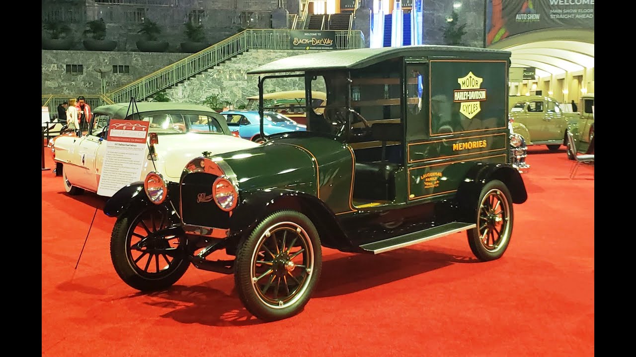 1917 Pullman Panel Delivery Truck. - YouTube