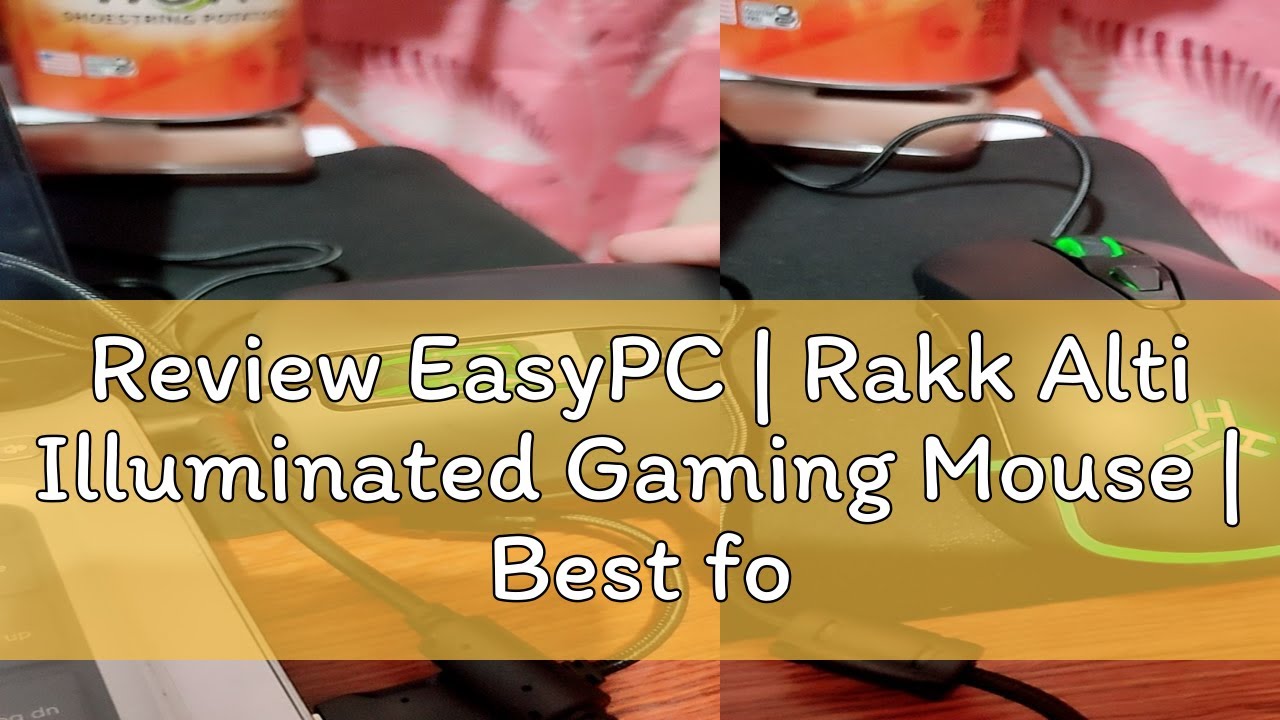 Review EasyPC | Rakk Alti Illuminated Gaming Mouse | Best for FPS Games ...