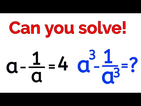 How to solve this nice algebra problem | Best Trick to solve important ...
