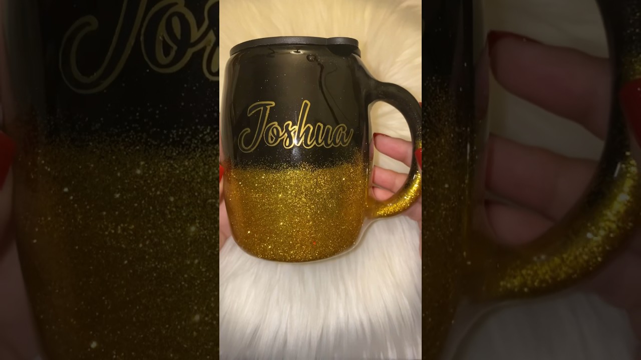 Personalized Resin Mug - YouTube
