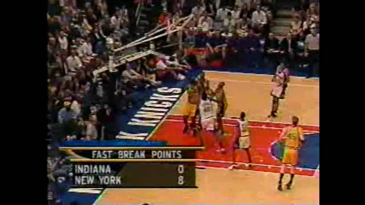 NBA 1999 Eastern Conf. Finals: game 3, Pacers at Knicks part 8 - YouTube