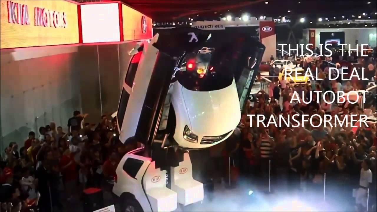 The Real Autobot Transformer by Kia Motors - YouTube