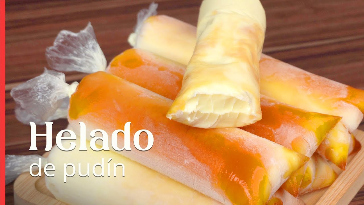 Prepara este helado súper cremoso con sabor de pudín, ¡a los niños les ...