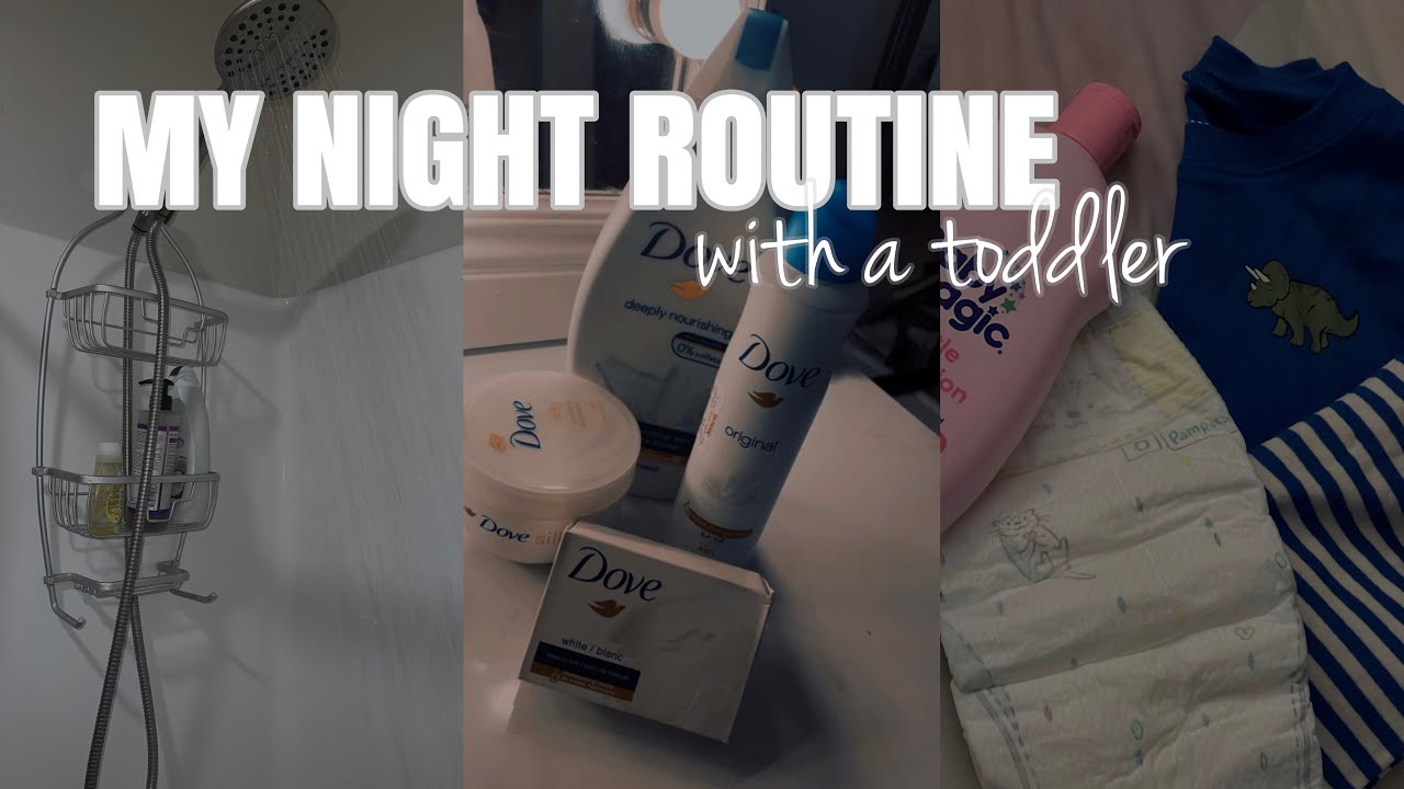 REALISTIC Night Routine As a Teen Mom With A Toddler👩‍👦 | Domonique ...