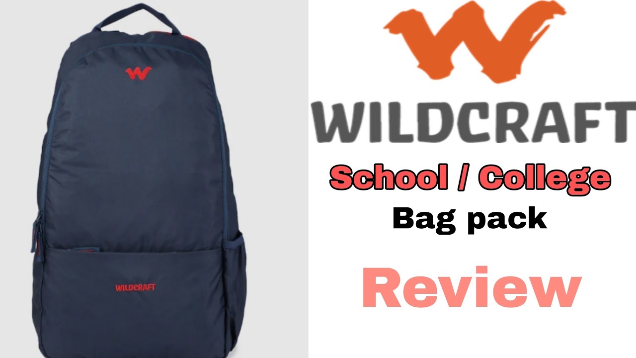Wildcraft Unisex Backpack for college and school students | Review ...