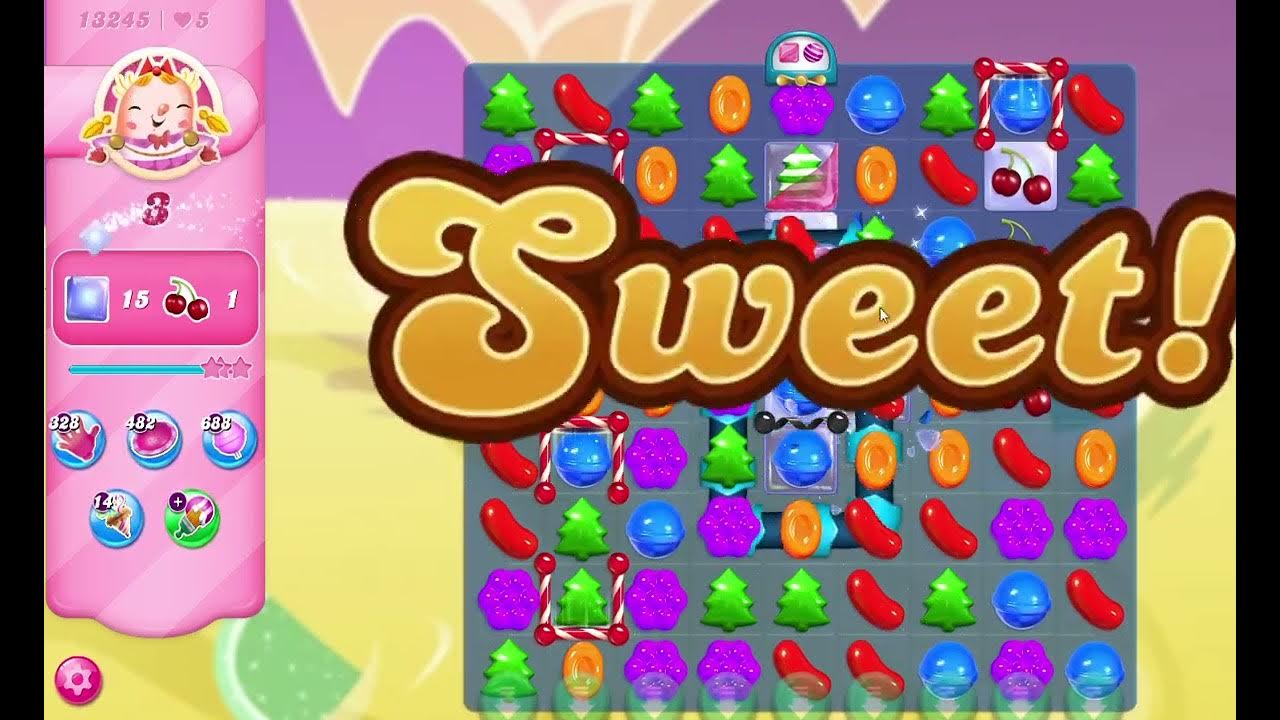 Candy Crush Saga Level 13245 - YouTube