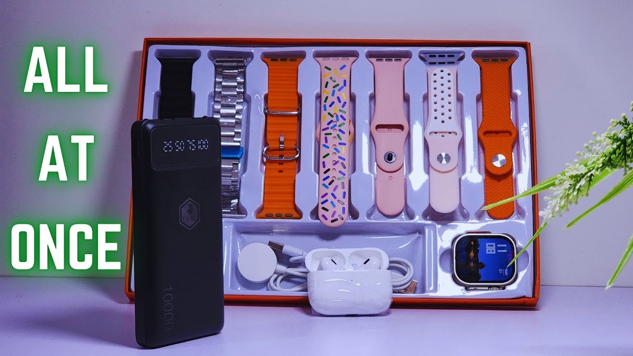 Smartwatch full package with free POWERBANK. Tosubwa 😲 - YouTube
