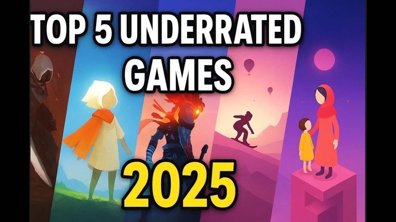 Top 5 Best Underrated Games for Android/iOS 2025 (Offline/Online) - YouTube