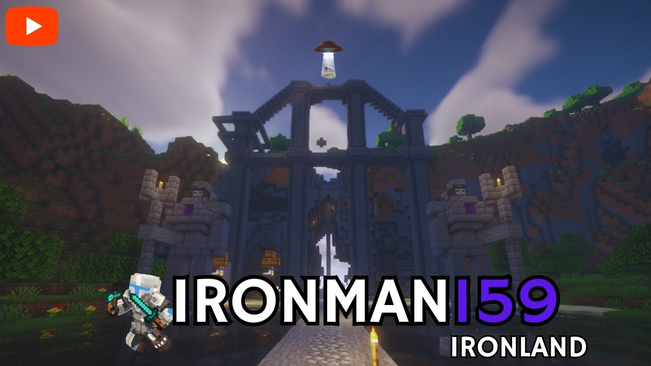 Formando nuestro gran hogar Minecraft - IRONLAND💜 - YouTube