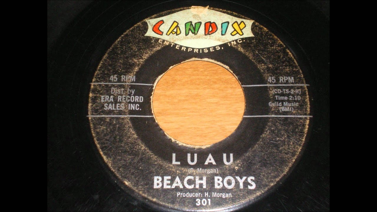 Beach Boys - Luau - Rare First Recording - YouTube