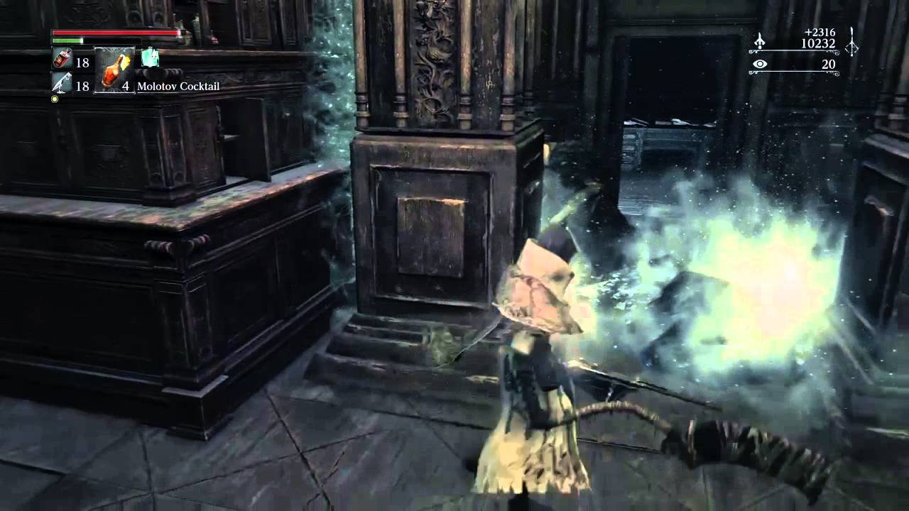 Bloodborne - Lecture Building Blood Echoes Farming 500k/hour - YouTube