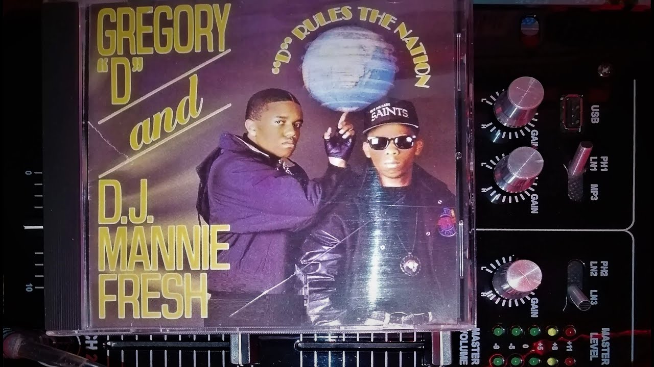 Gregory-D & DJ. Mannie Fresh - D Rules The Nation 1989 - YouTube