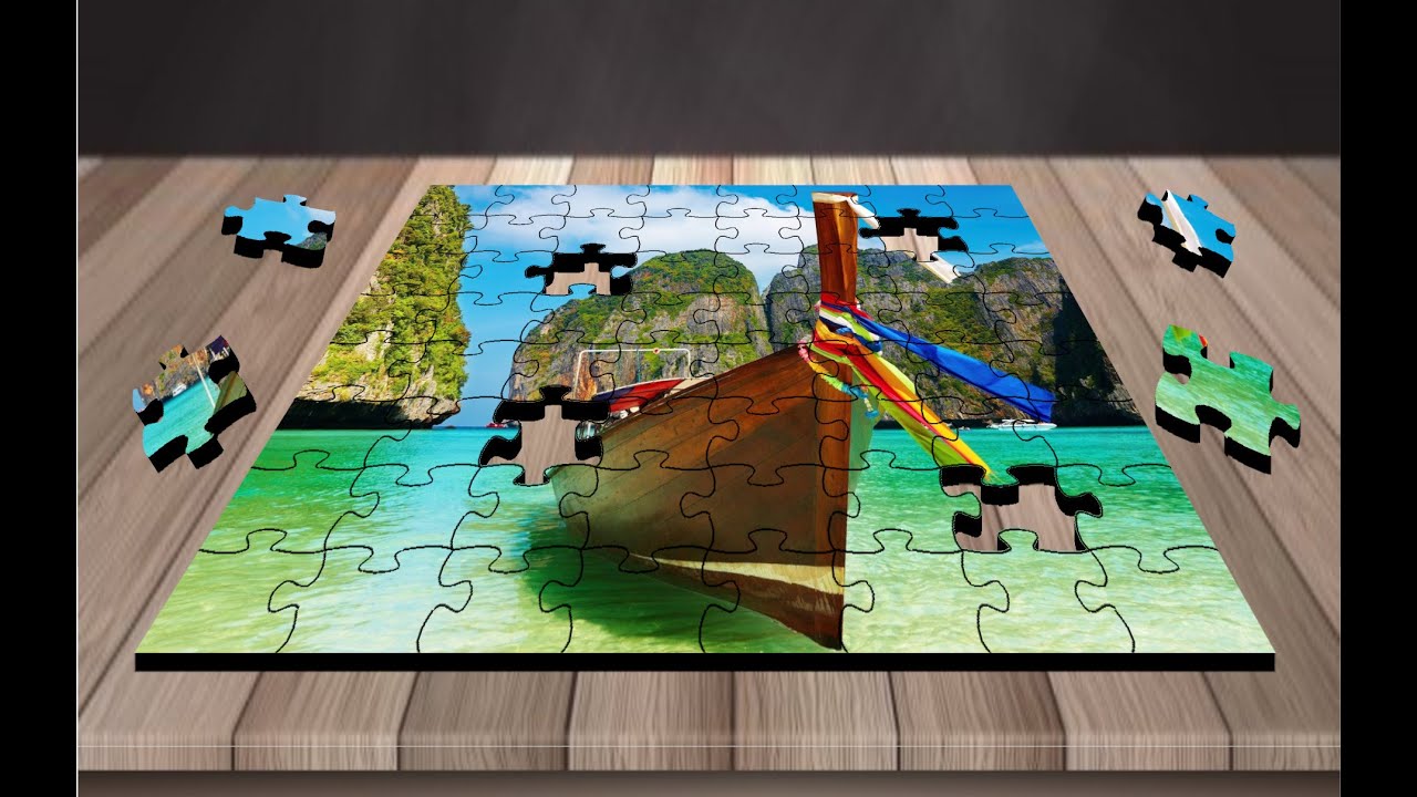 GIMP 2.10.24: Tuto 237 ( Puzzle ) - YouTube