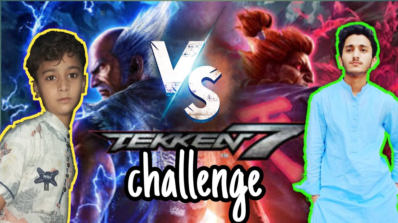 Jawad bro and his brother Abdullah challenge in Tekken 7| jawad bro ...