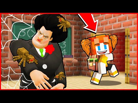 KEREM KOMİSERİN KIZI KORKUNÇ ÖĞRETMENİ DELİRTTİ! 😂 - Minecraft