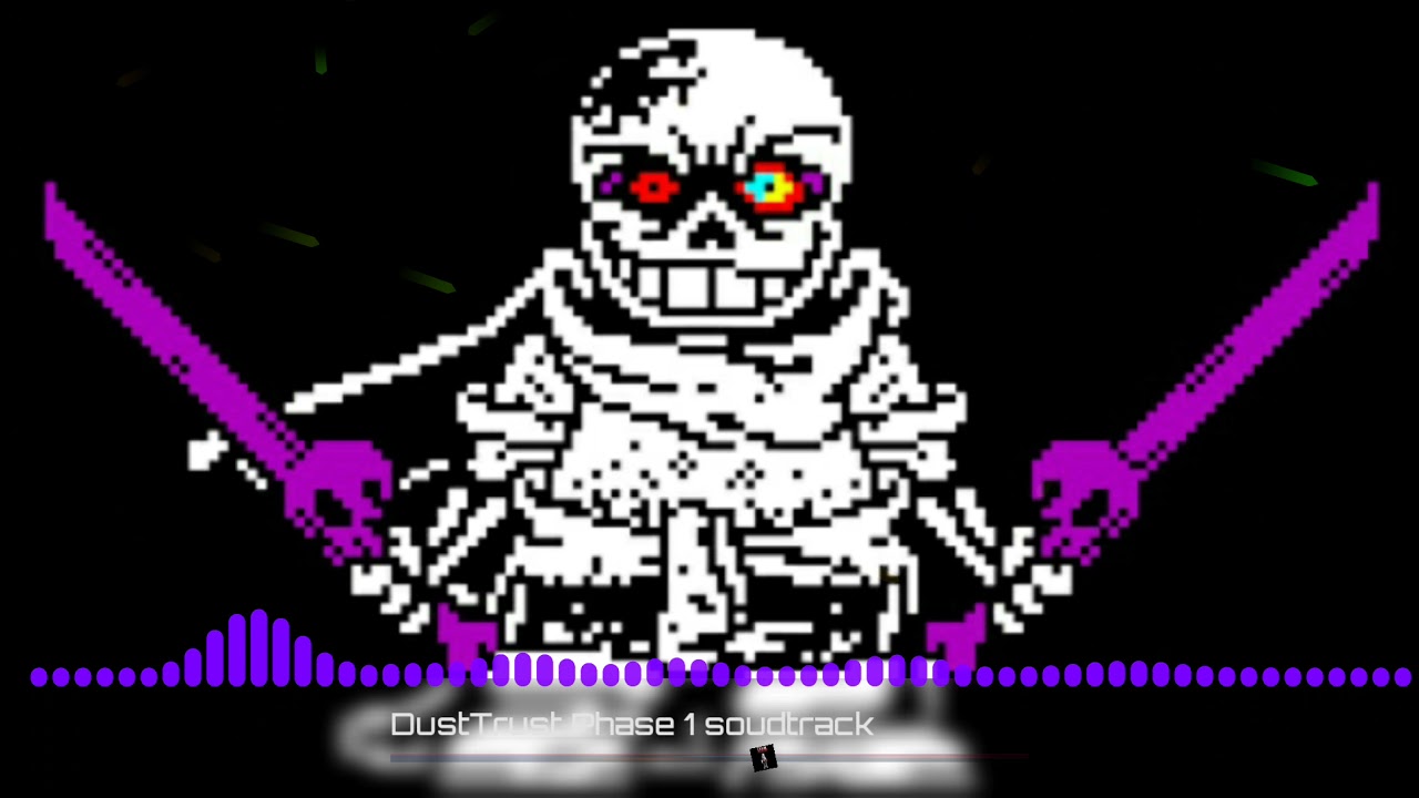 Dusttrust Sans Theme [Phase 1] (not my theme nor Sprite) - YouTube