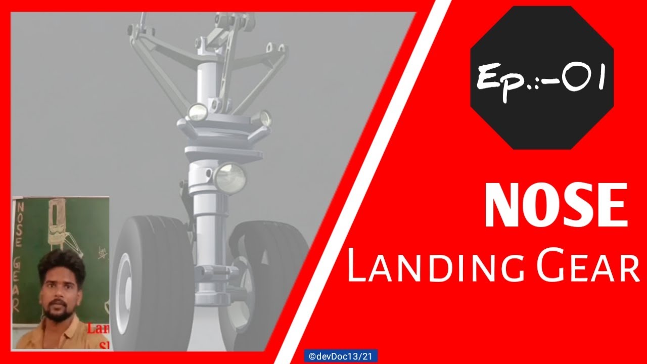 L/3 Nose Gear, it's Components and their Advantage I Air valve It's ...