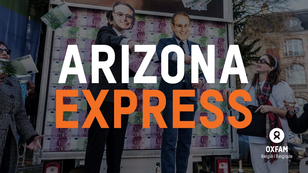 Arizona Express: Oxfam's actie om extreme rijkdom aan de kaak te ...
