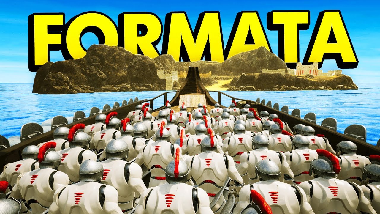 CONQUERING ISLANDS WITH NEW BOATS IN FORMATA (Formata Funny Gameplay ...