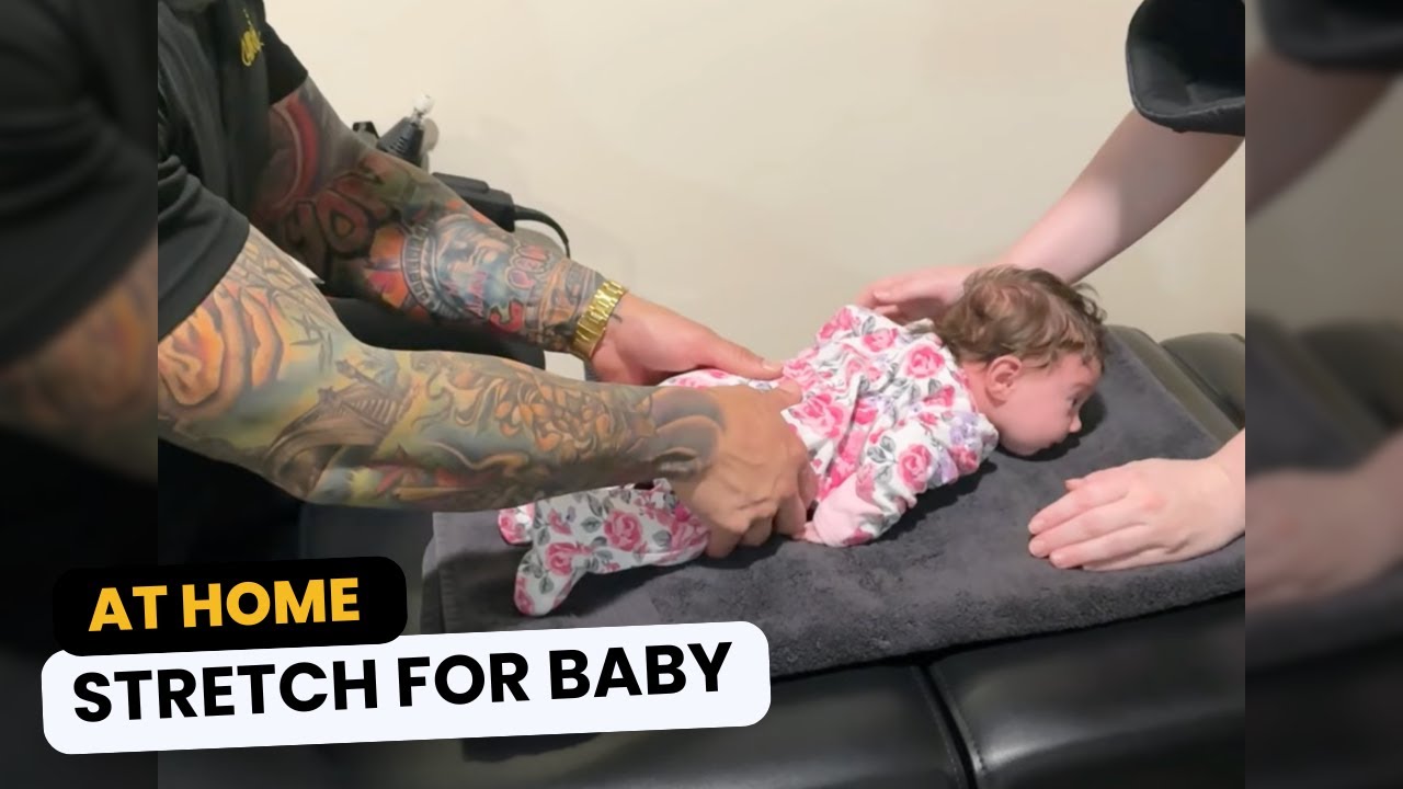 At-Home Stretch for Baby - YouTube