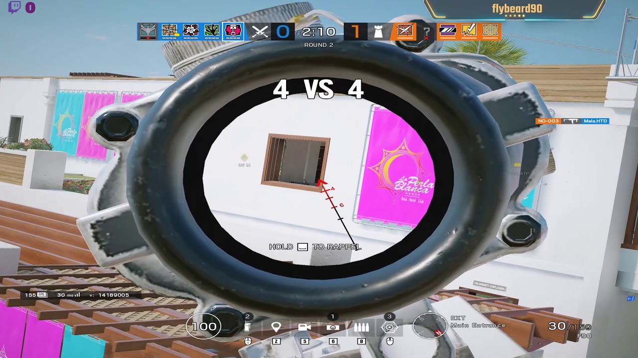 R6s Ranked - Coastline Full Game ITA (ace+clutch) - YouTube